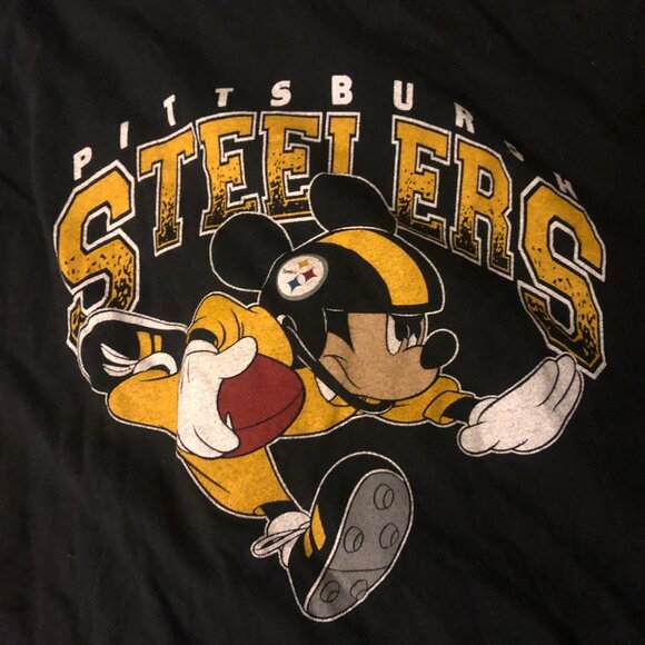 Disney | Tops | Mickey Mouse Pittsburgh Steelers By Junk Food | Poshmark